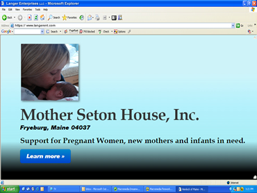Mother Seton House - Langer Enterprises LLC | Website Design and ...